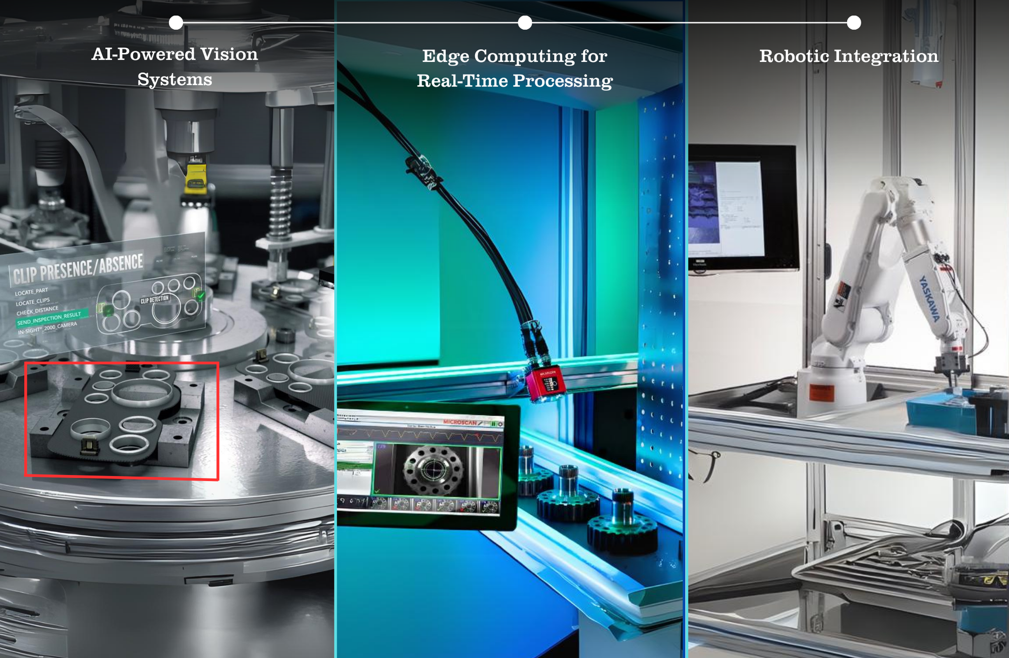 Packaging and Assembly Line SOP monitoring using camera and vision system