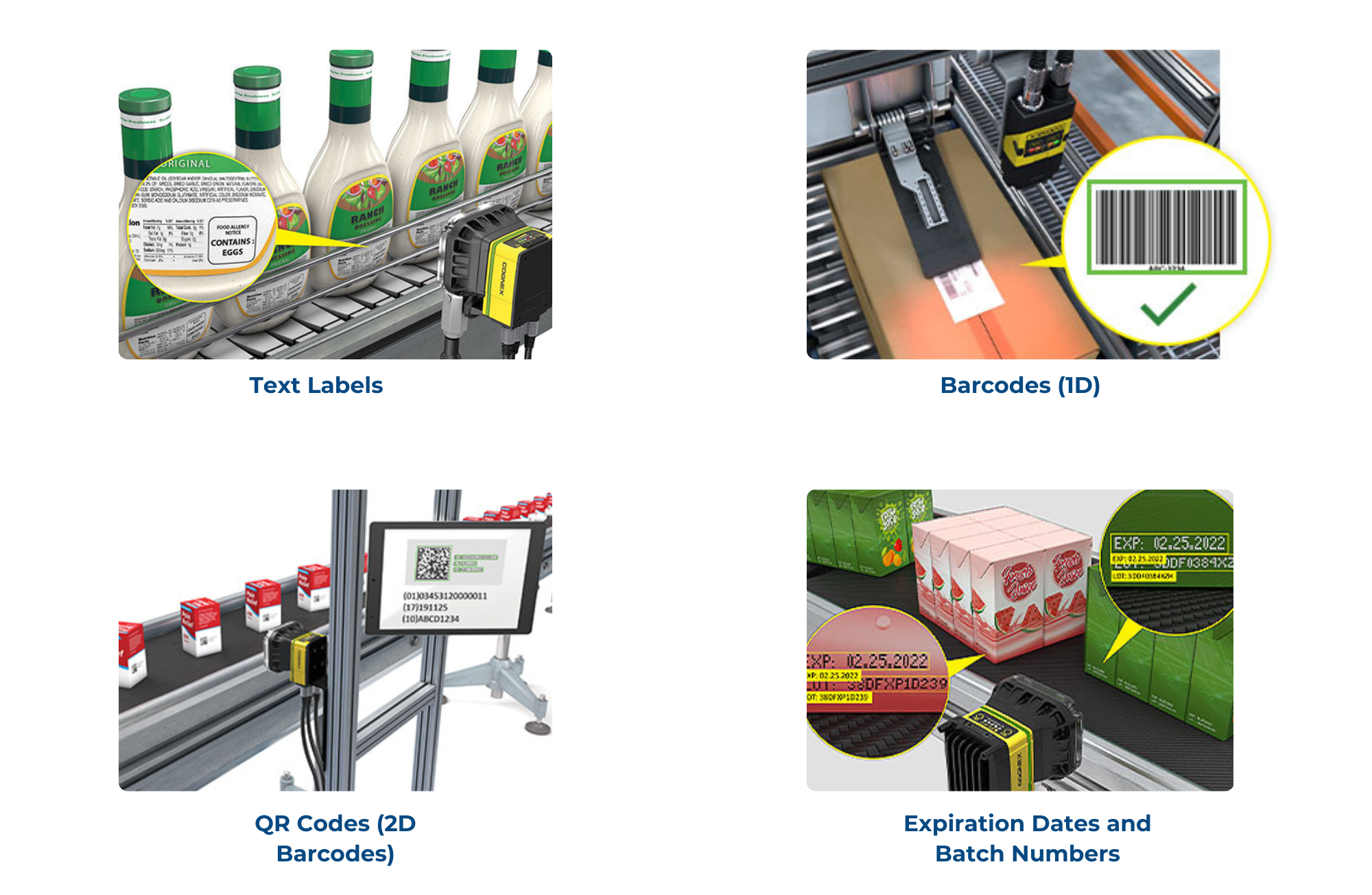 How to read labels on products using camera and computer vision