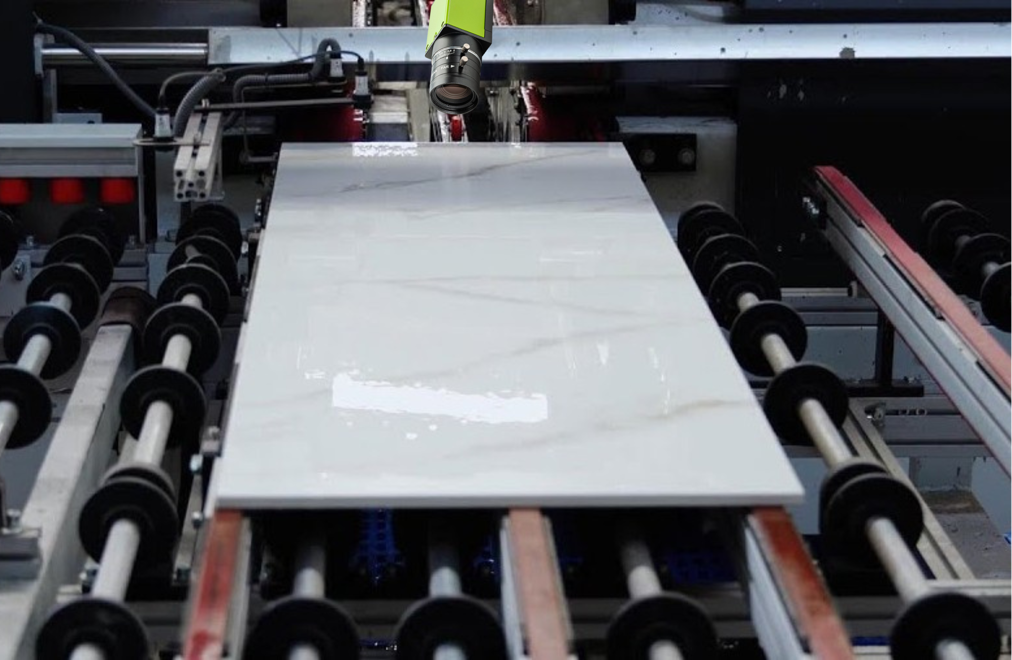 Ceramic Surface Inspection Automation Using Machine Vision AI