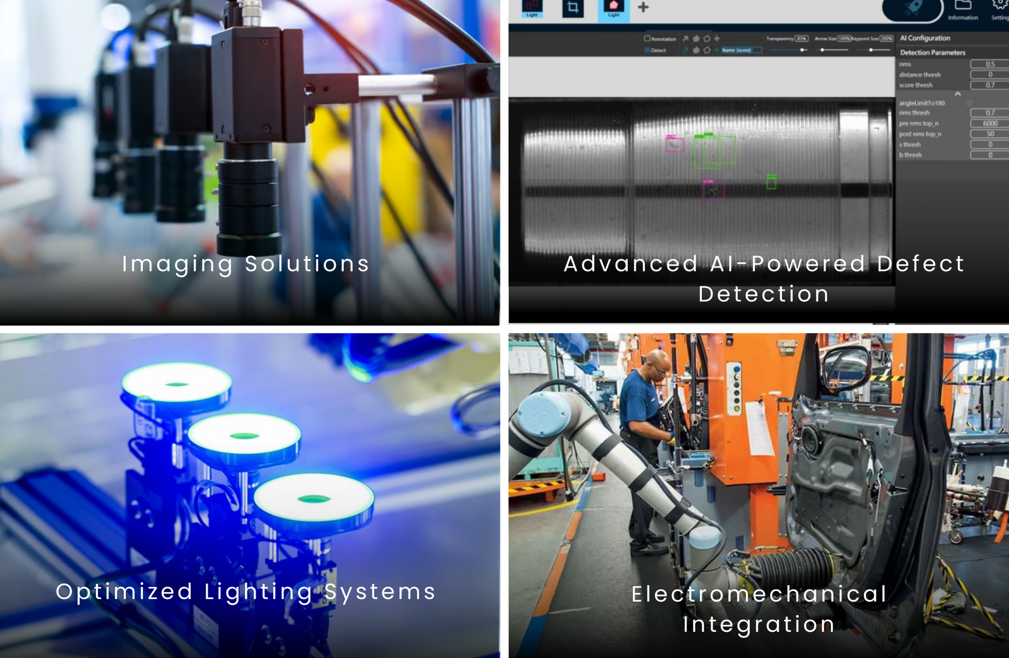 Automated Optical Inspection (AOI) System for Automotive Parts Inspection