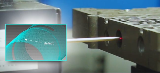 Bore Inspection automation Using Machine Vision AI and Borescope Cameras