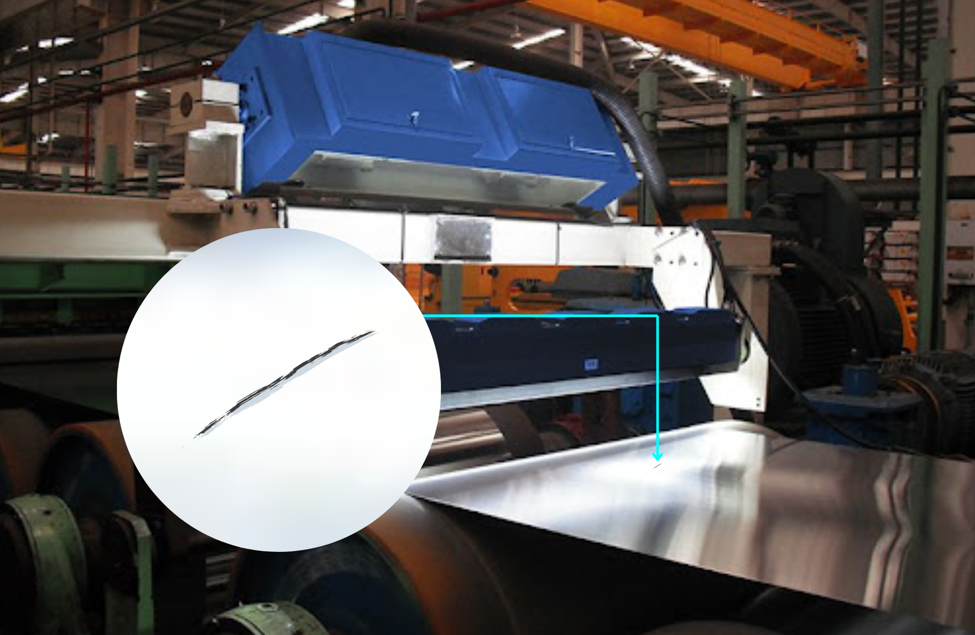 Steel Metal Sheet Surface Inspection Using AI powered AOI Systems