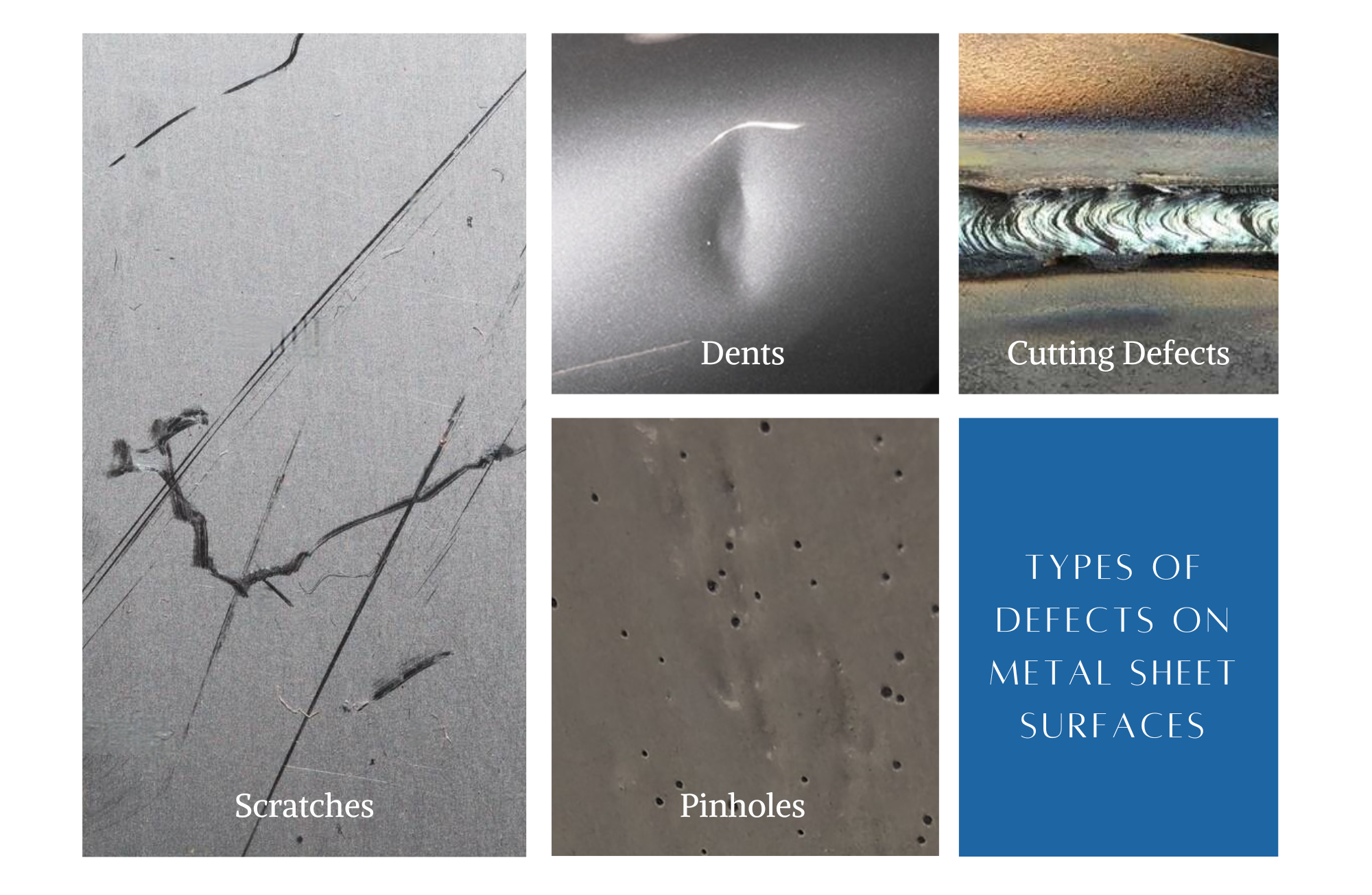Defect size on metal sheet surfaces that you should consider for ...