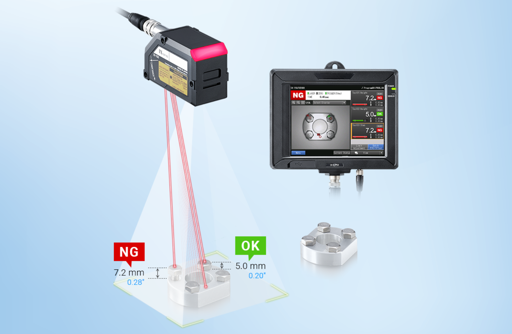 Dimension Measurement of Small Machinery Parts in Manufacturing with ...