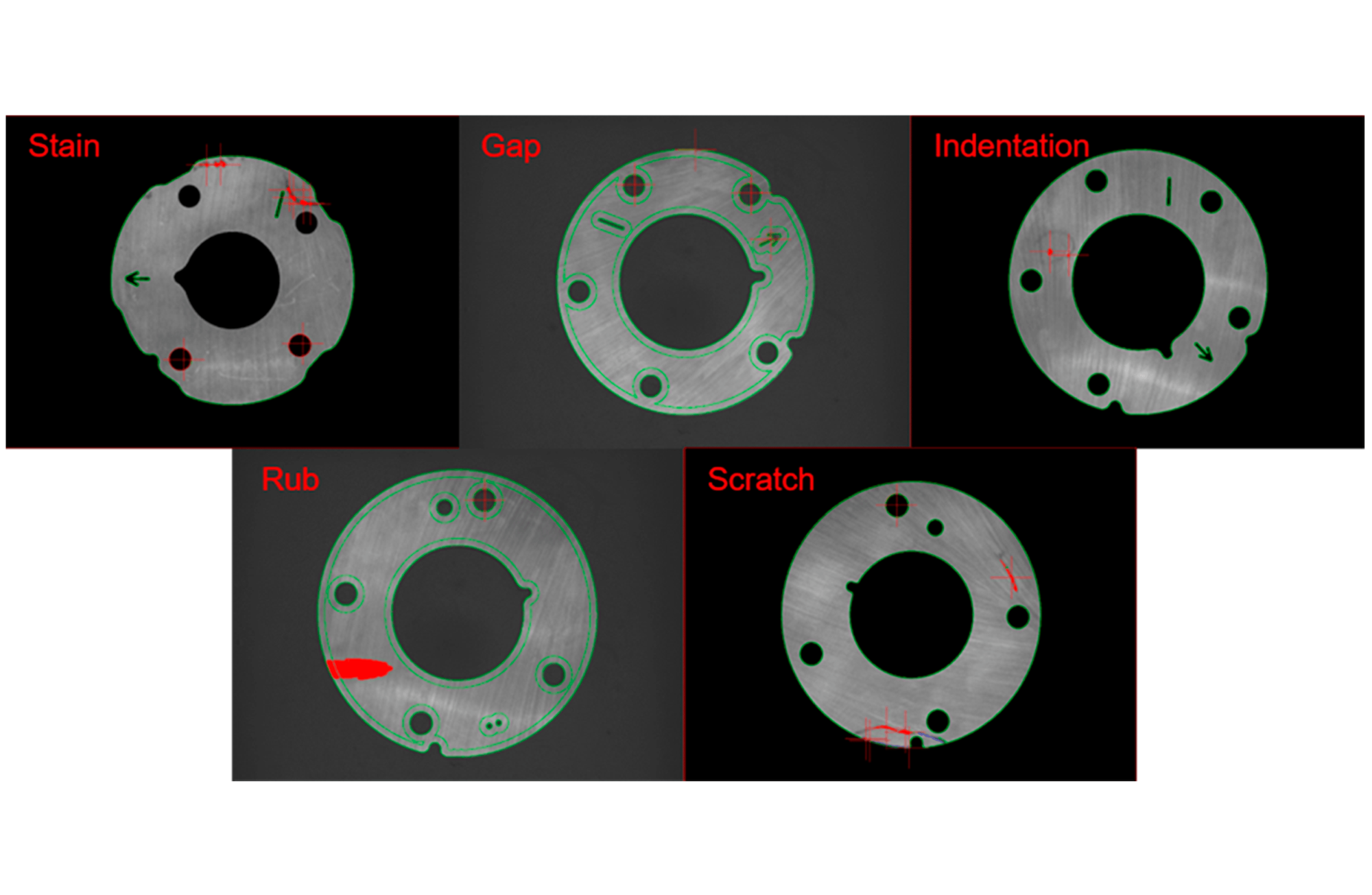 Metal Stamped Parts Inspection Automation with Machine Vision AI