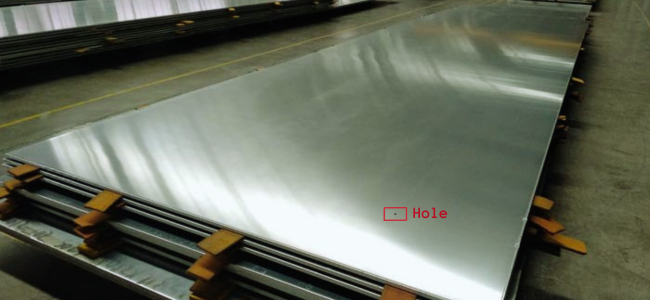 Surface Defect Detection of Aluminium Sheets Using Machine Vision AI