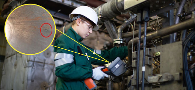 Inner Side of Metal Tube Inspection Using AI and Boroscopic Imaging